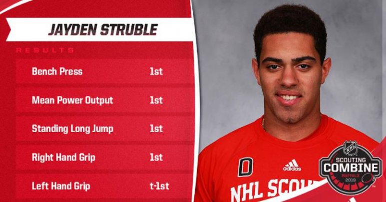 Jayden Struble est (vraiment) une brute physiquement